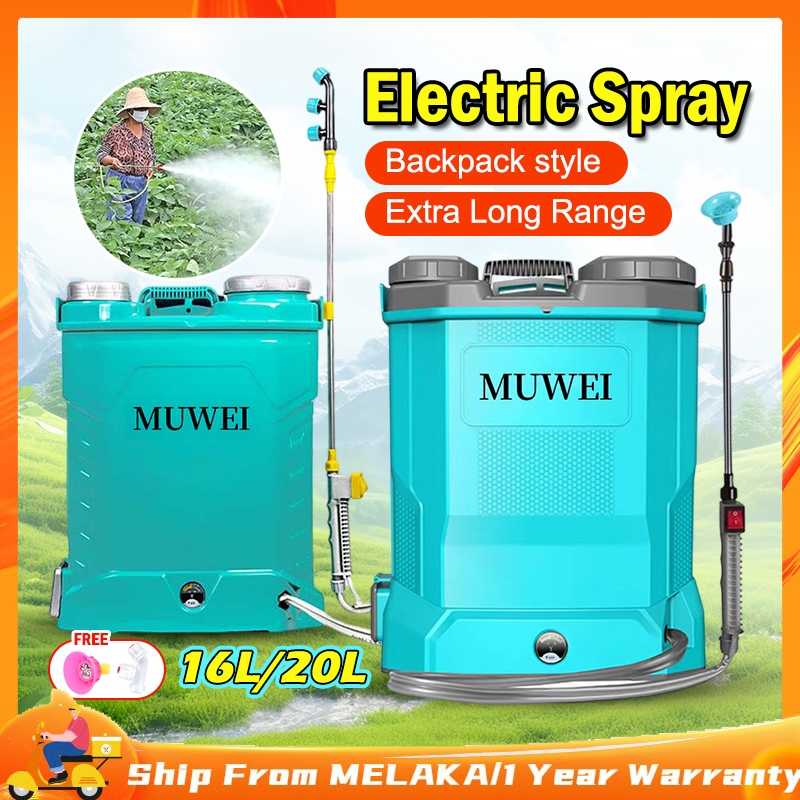 20L Electric Knapsack Sprayer Pump / Pam Racun Bateri Pump Ogawa Taneka ...