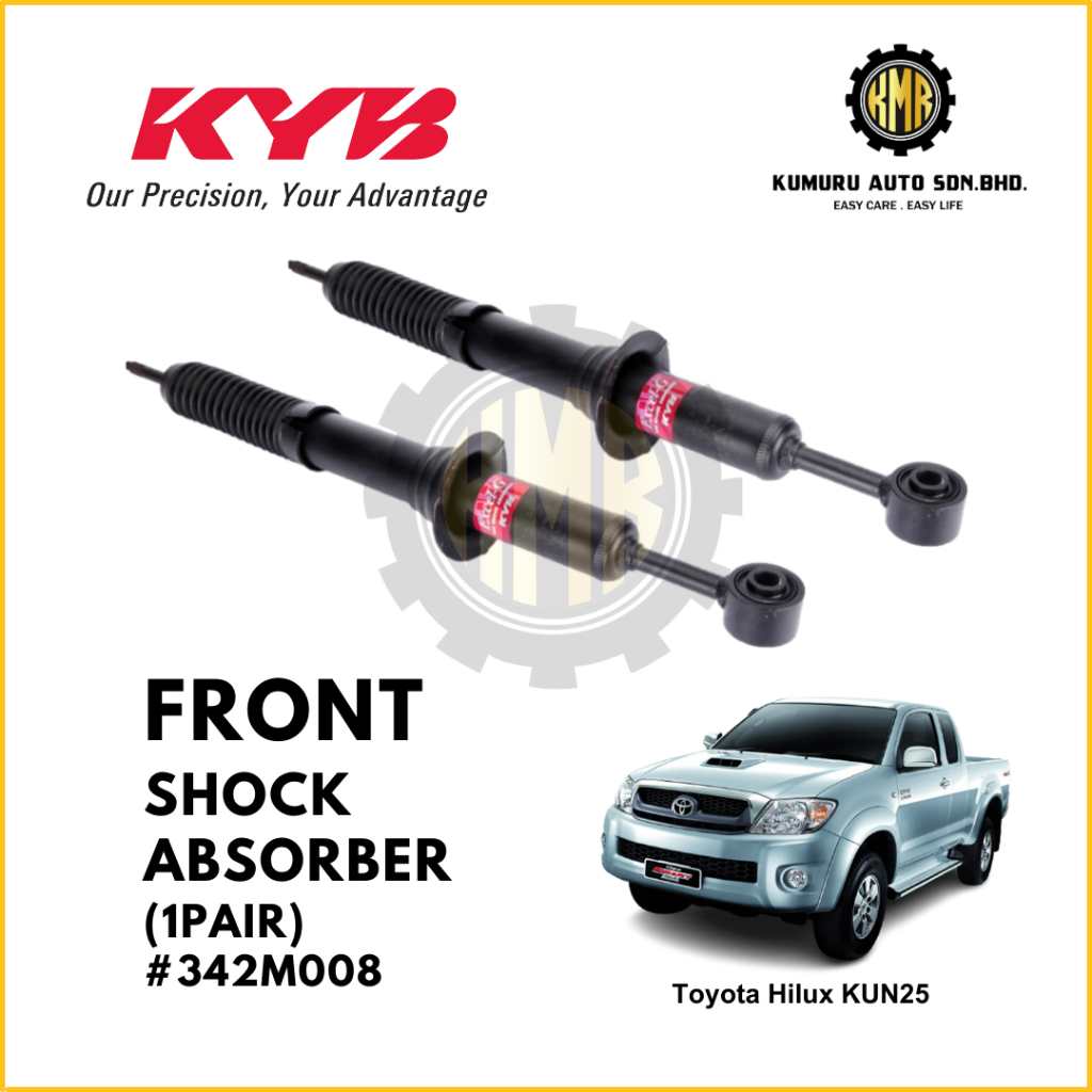 (2@pcs) KYB Gas Front Absorber Toyota Hilux KUN25 KUN26 Fortuner TGN51 | Shopee Malaysia