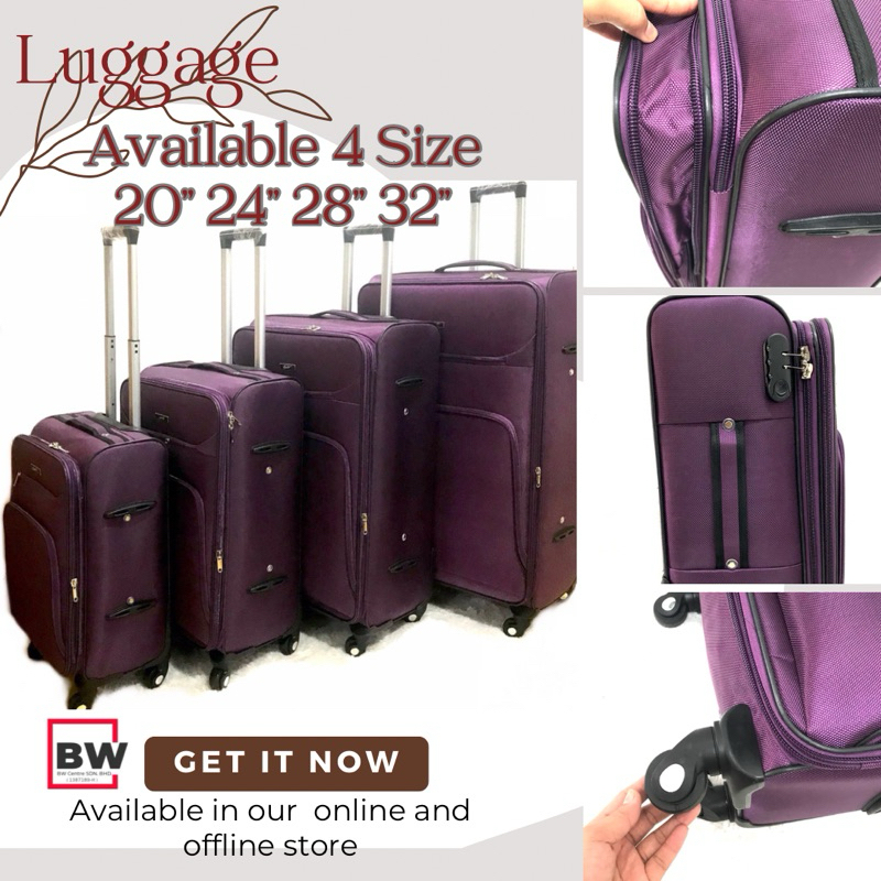 Soft case Luggage size 20 inch - 32 inch luggage check luggage ...