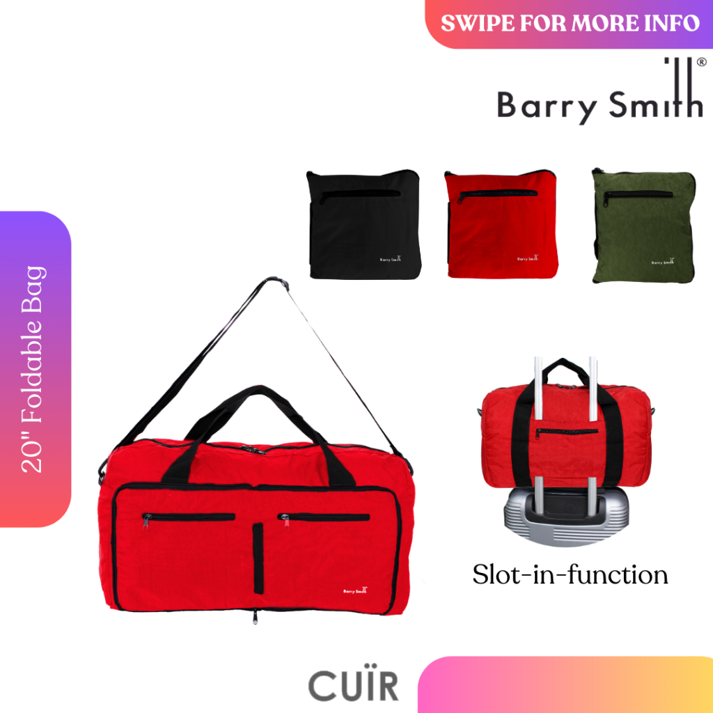 Barry Smith Foldable Travel Duffle Bag B1001 | Shopee Malaysia