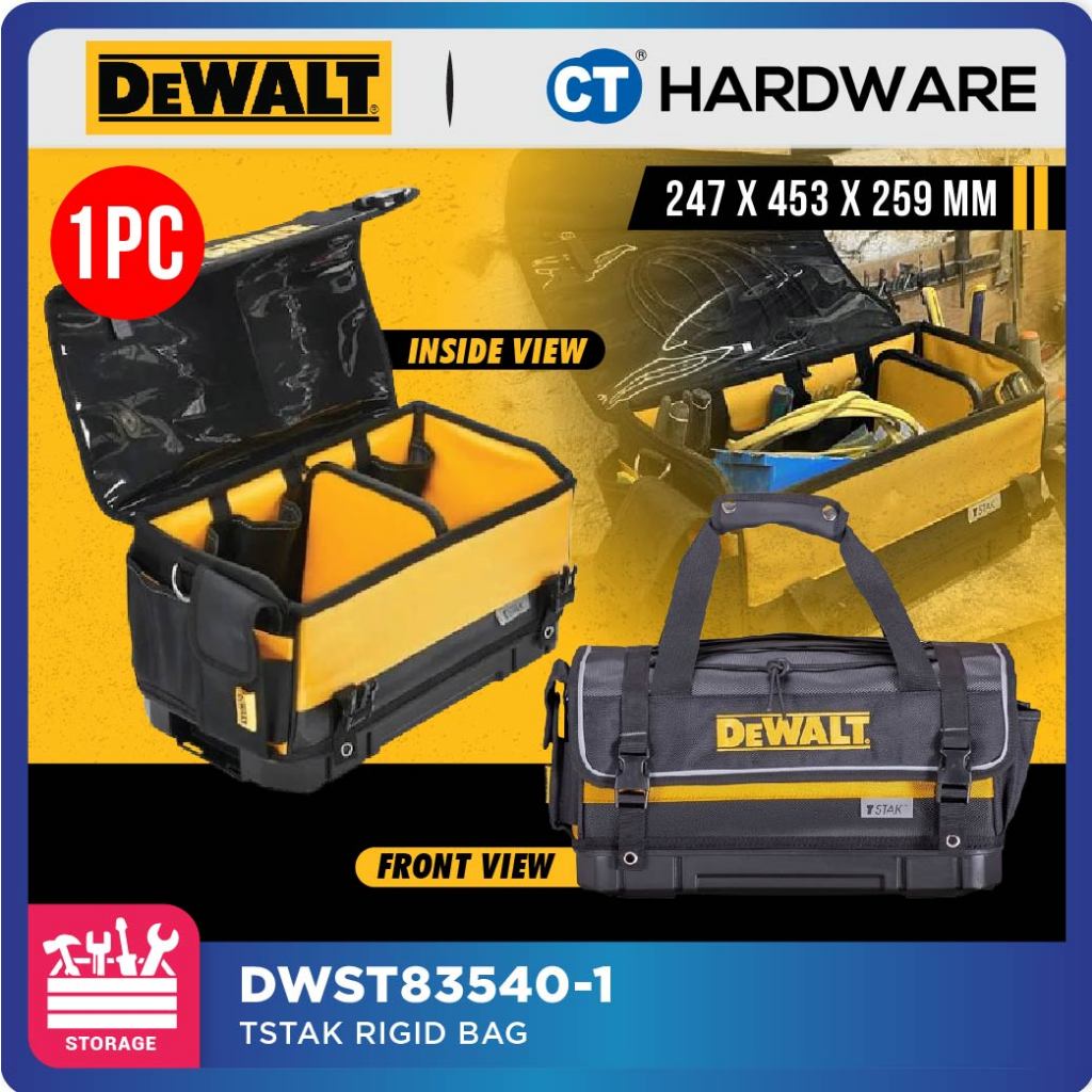 Dewalt TOUGHSYSTEM® 2.0 | TSTACK Soft Fabric Tool Bag | Storage Range ...