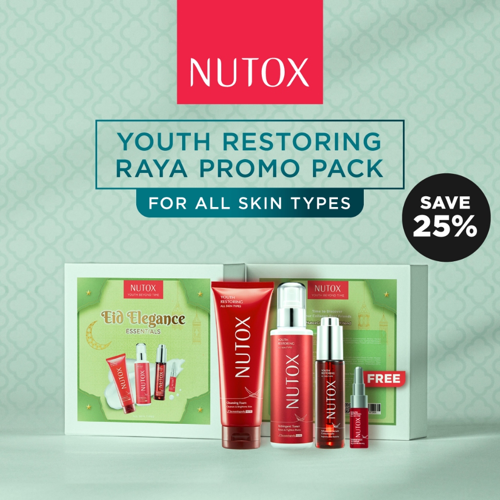 Nutox Youth Restoring Raya Promo Pack 2024 (All Skin Types) | Shopee ...
