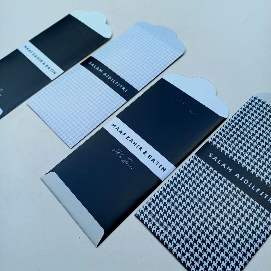 SAMPUL DUIT RAYA MONOCHROME THEME | Shopee Malaysia