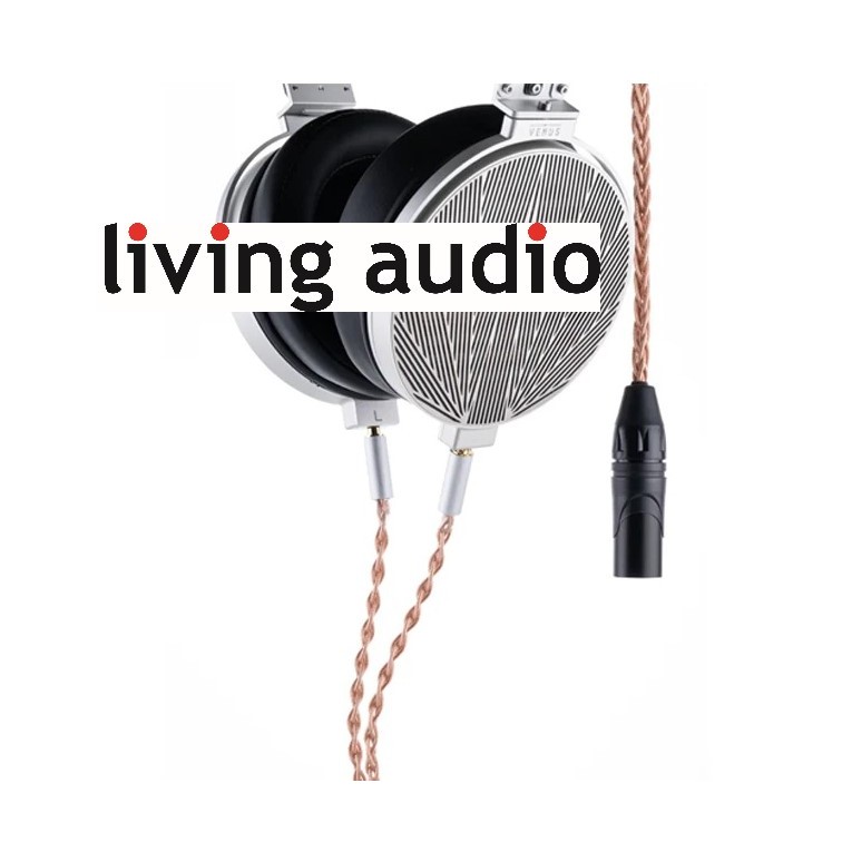 MOONDROP UP 4-pin XLR Balanced Headphone 6N Single Crystal Copper ...