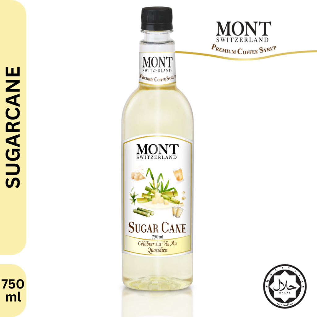 Mont Switzerland Sugar Cane (Coffee Syrup) 750ml(READY STOCKS) Halal ...