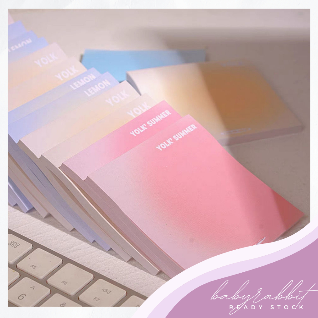 Ombre ins Sticky Note Writing Notes for Student Memo pads for Journal ...