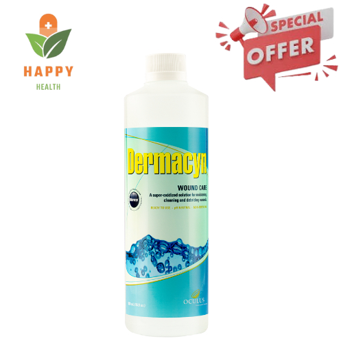 [ Exp 8/2027 ] DERMACYN WOUND CARE SOLUTION 500ML | Shopee Malaysia