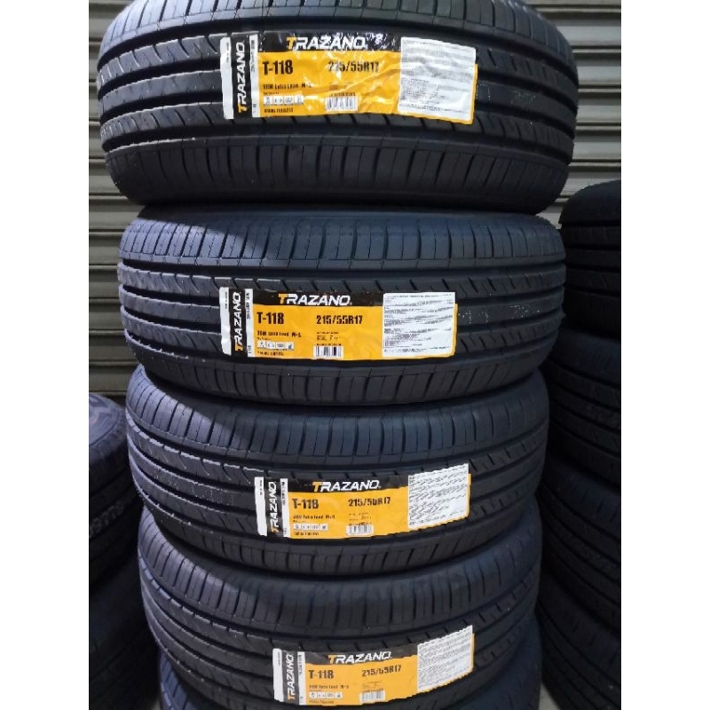 215/55/17 Trazano T-118 Tyre Tayar | Shopee Malaysia