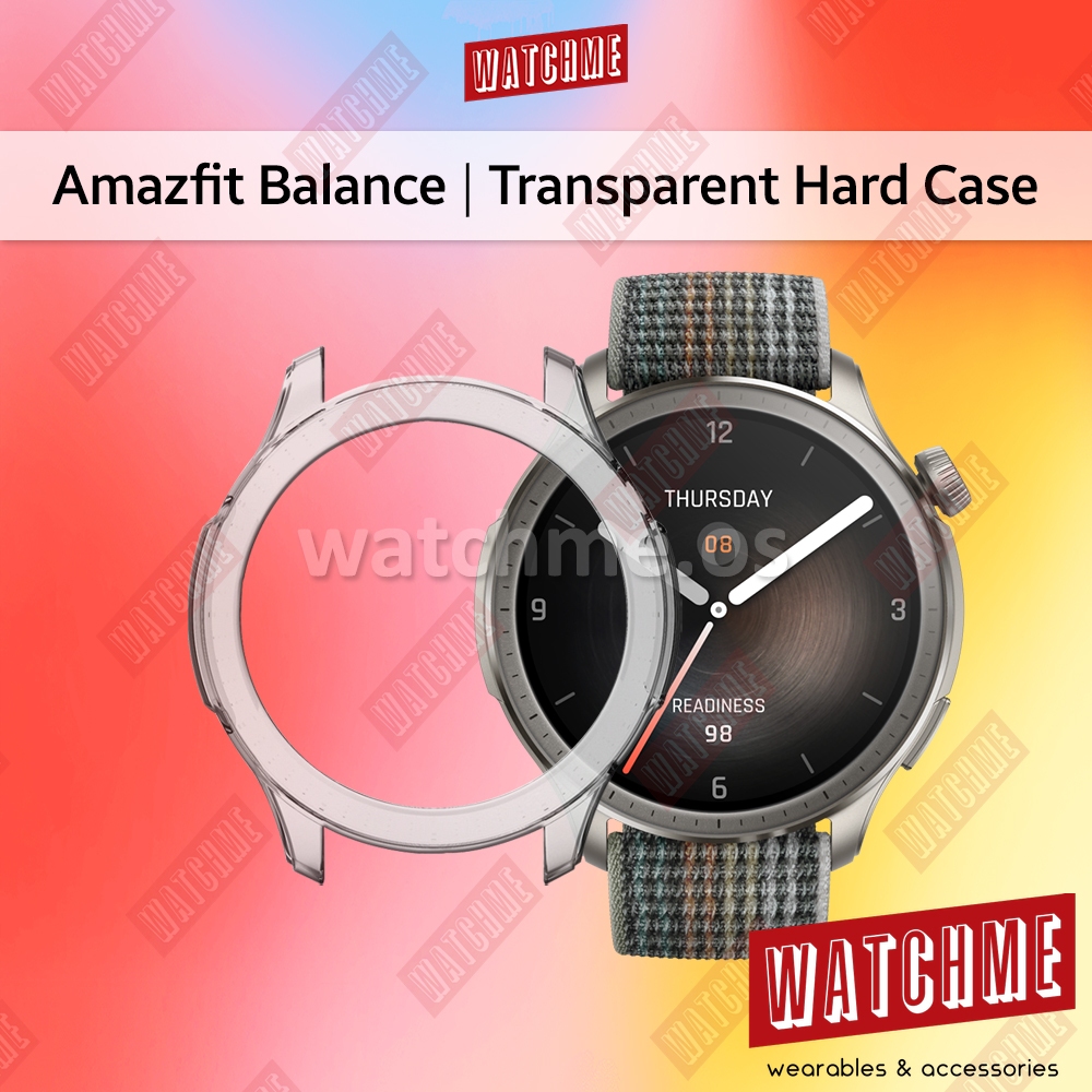 Amazfit Balance Smart Watch Hard Case, Transparent Protect Cover, Watch ...