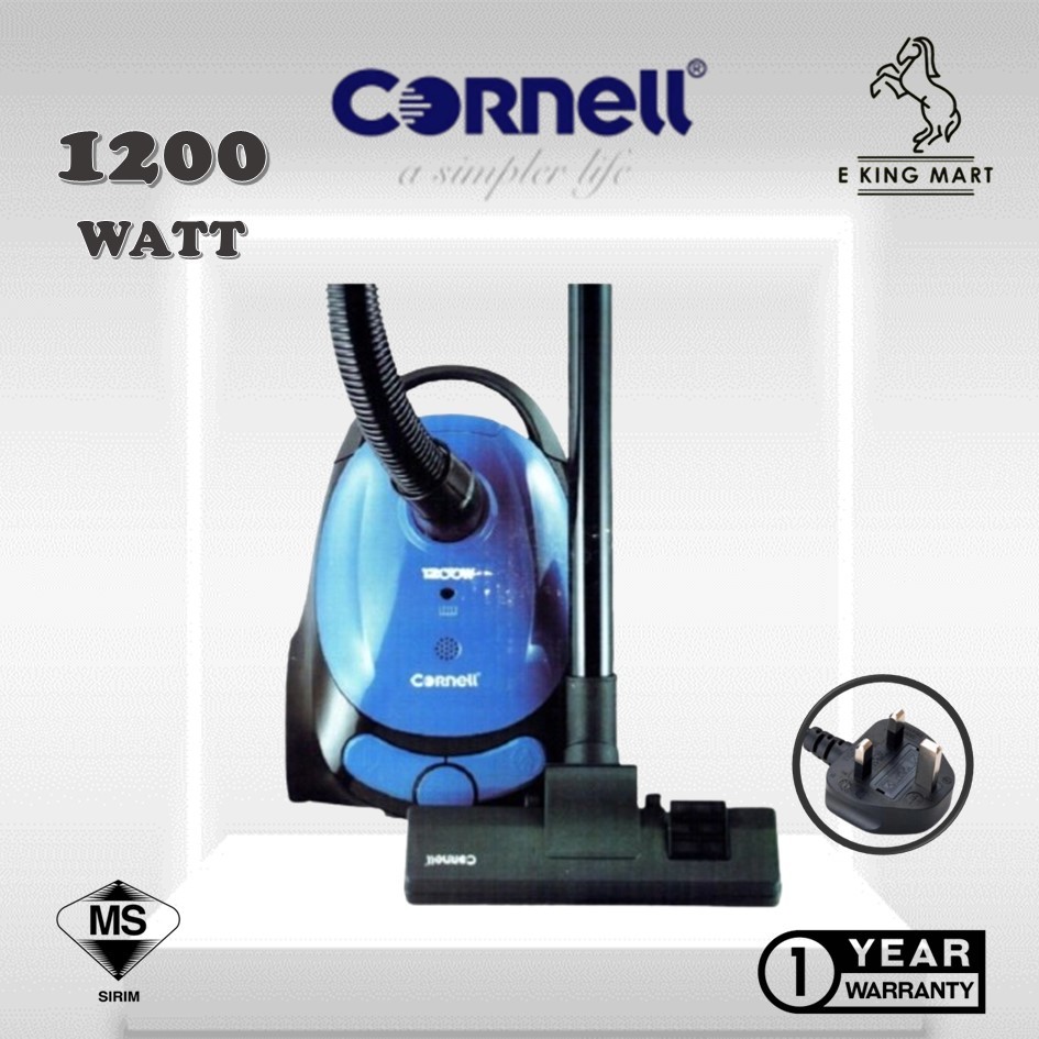 Cornell Vacuum Cleaner CVC-TS121W Big Suction 1200W Penyedut Habuk With ...