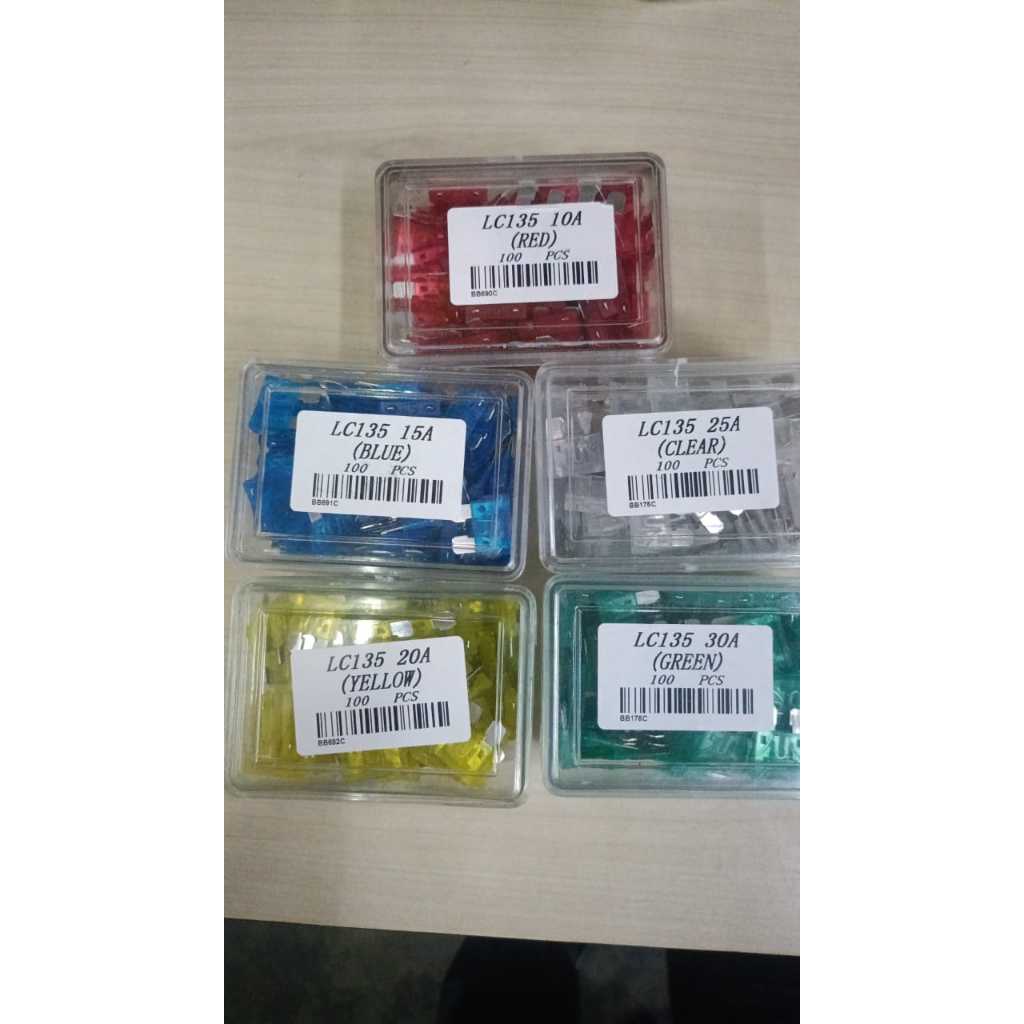 TZM Y15 V1 Y15ZR V1 EGO LC135 FZ150 Y125Z FUSE BATTERY YAMAHA 10A 15A ...