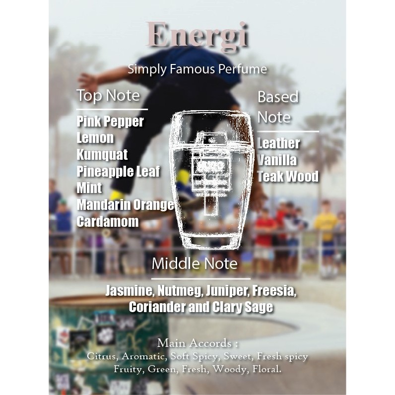 Simply Famous - ENERGIS Eau De Parfum | Shopee Malaysia