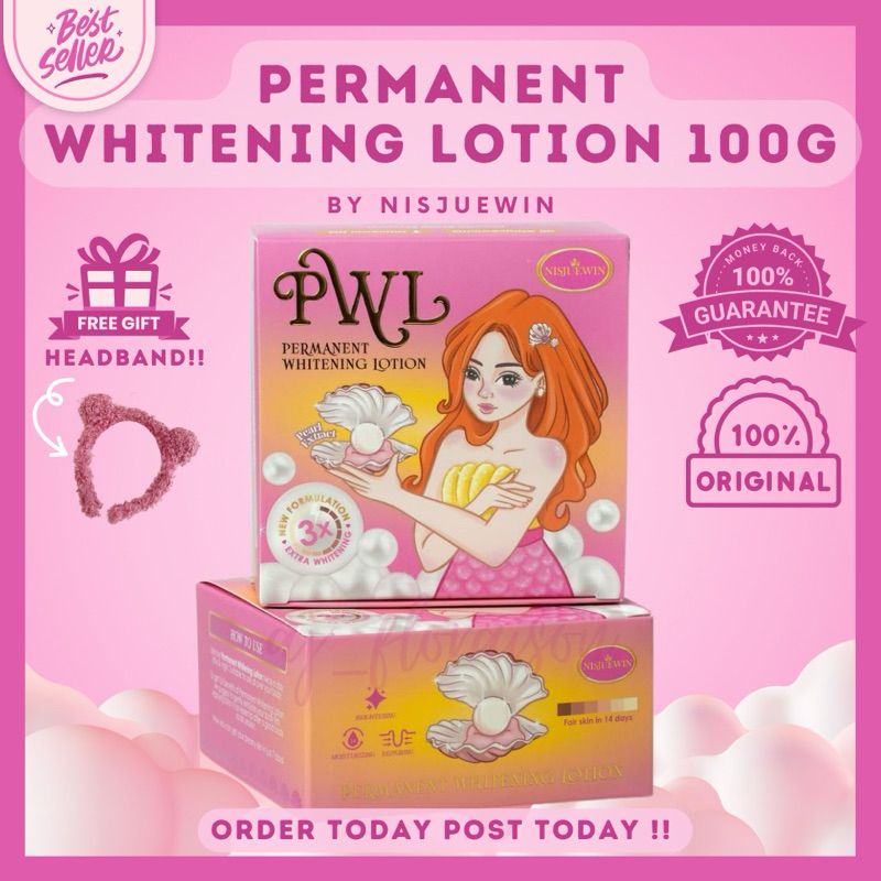 100g | PERMANENT WHITENING LOTION PWL BY NISJUEWIN (PWL) | Shopee Malaysia