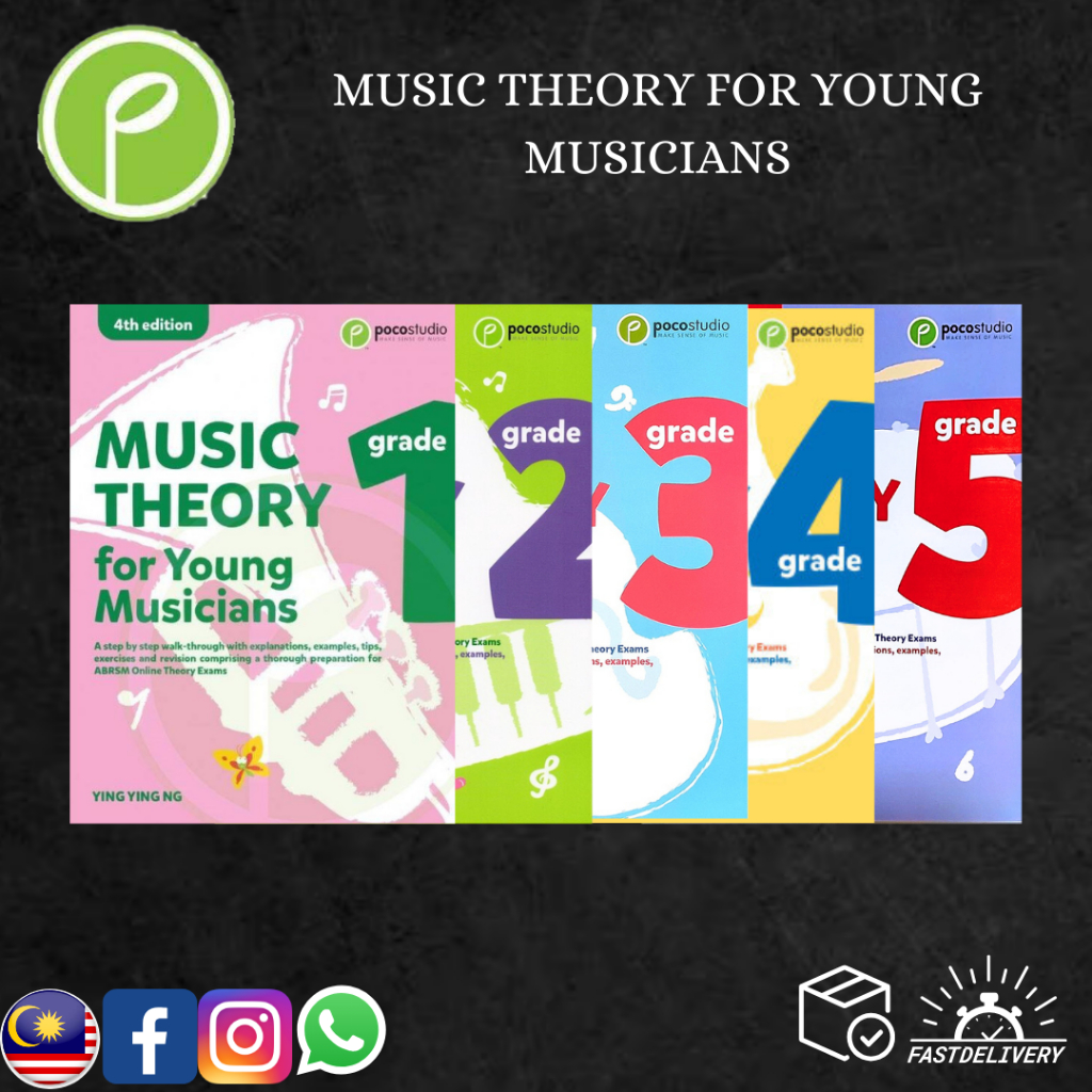☆POCO STUDIO☆NEW SYALLBUS MUSIC THEORY FOR YOUNG MUSICIANS GRADE 1/2/3 ...