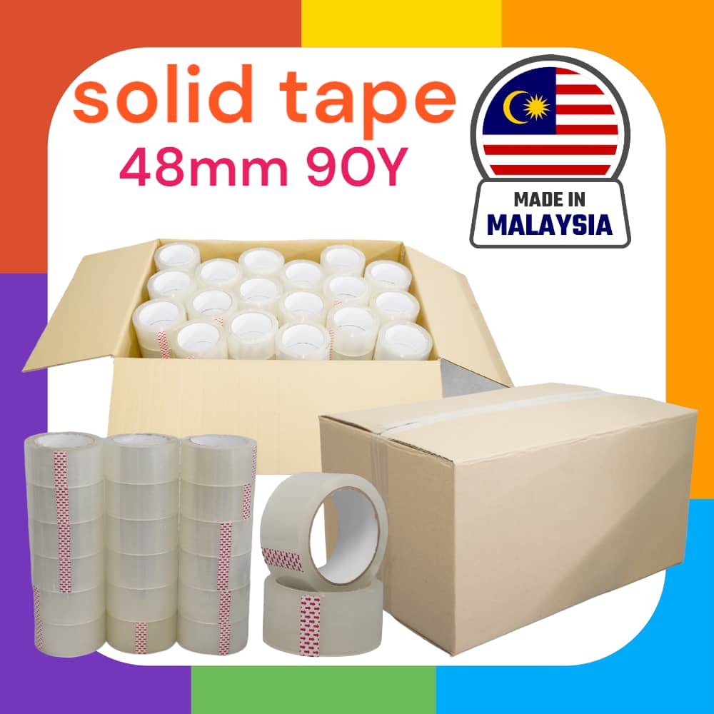 48MM 90 YARD Opp Tape Strong Glue Series Transparent Cellophane Tape ...
