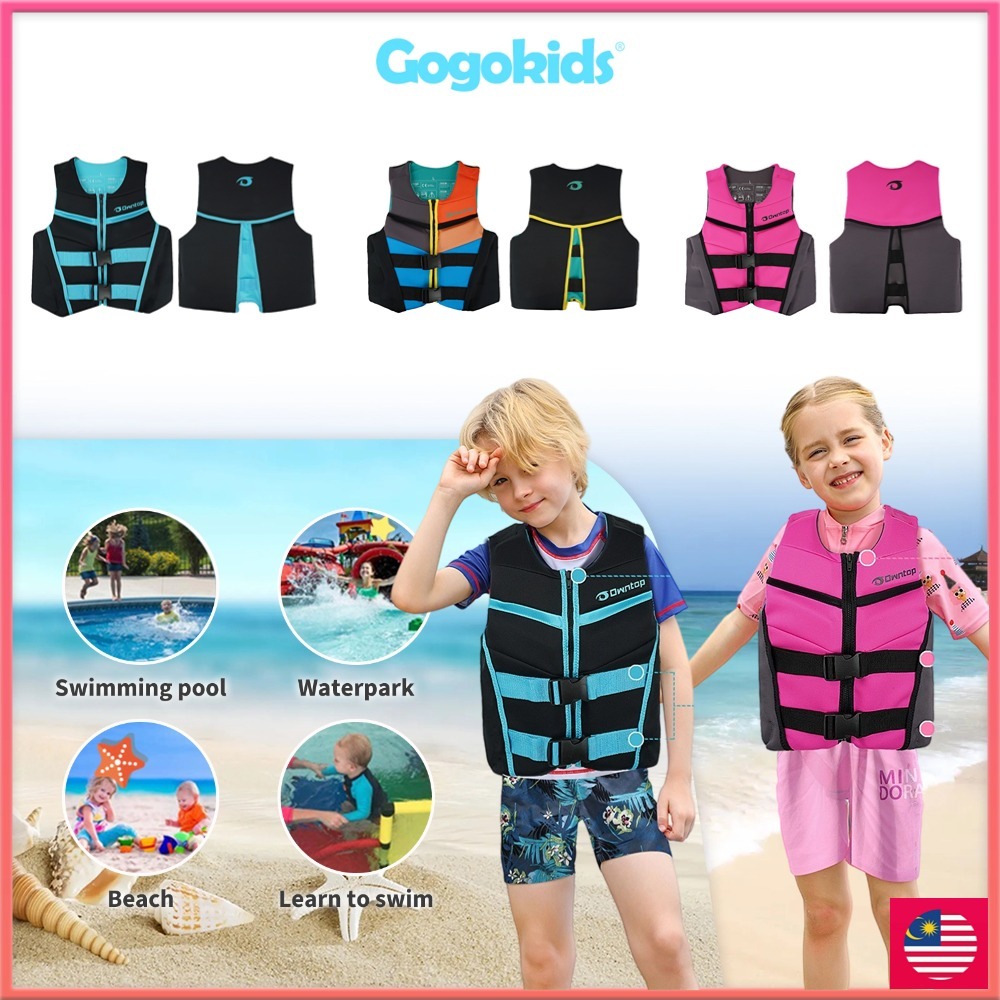 Kids Swimming Life Jacket with Great Buoyancy Swim Vest for Teenager ...