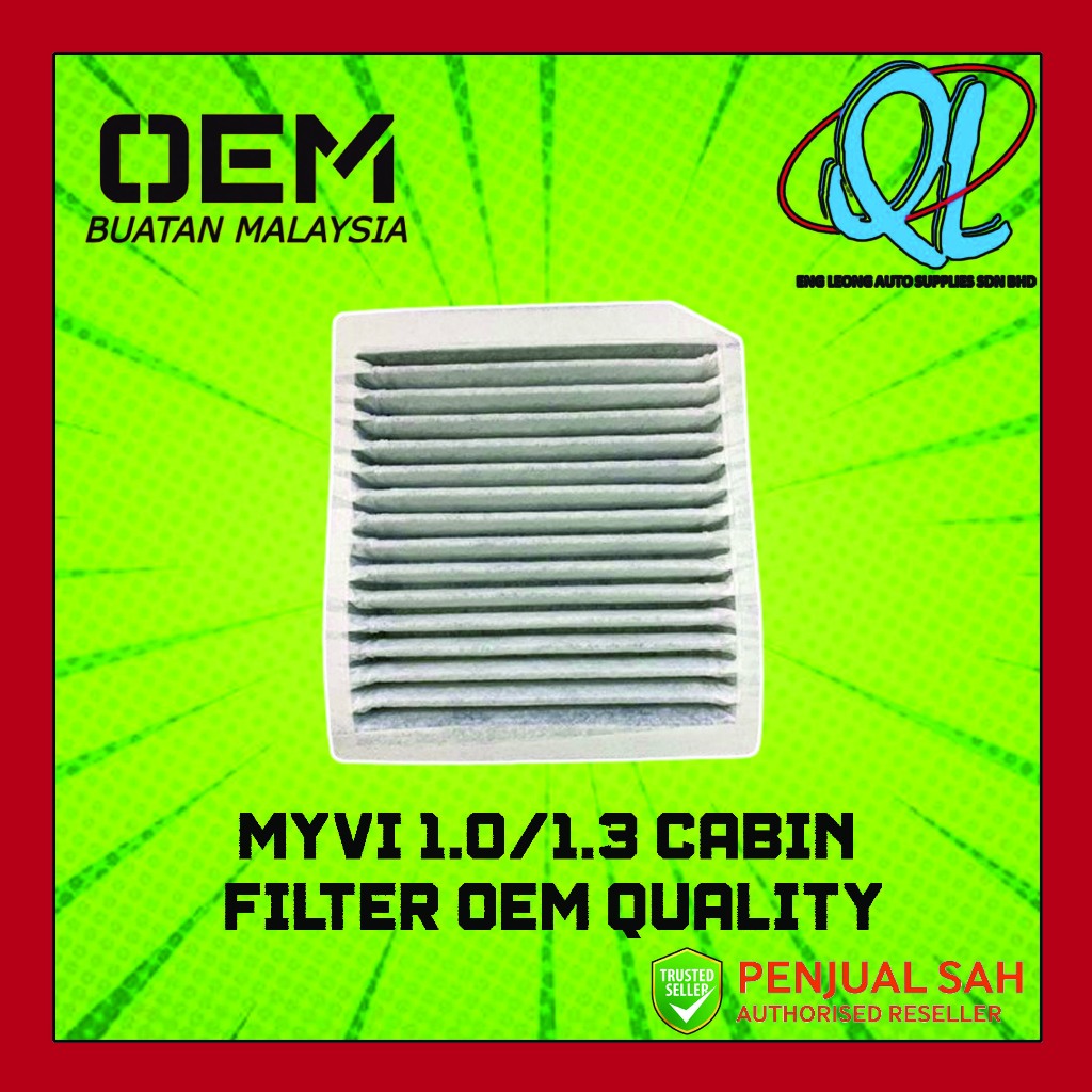 MYVI 1.0/1.3 CABIN FILTER OEM QUALITY | Shopee Malaysia