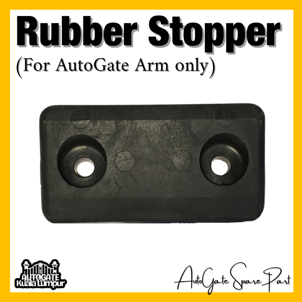 Hus AutoGate Spare Part Rubber Stopper For AutoGate Arm Only | Shopee ...