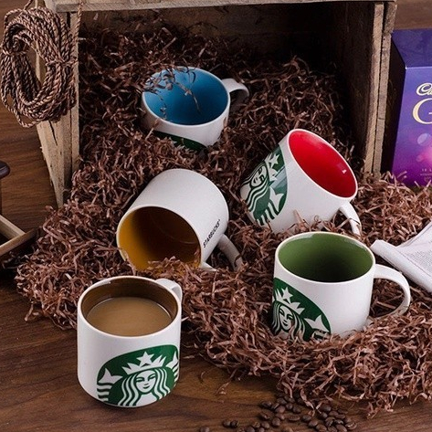 Starbucks Mug Starbucks Cup Gift Set Gift Box Starbucks Ceramic Cawan ...