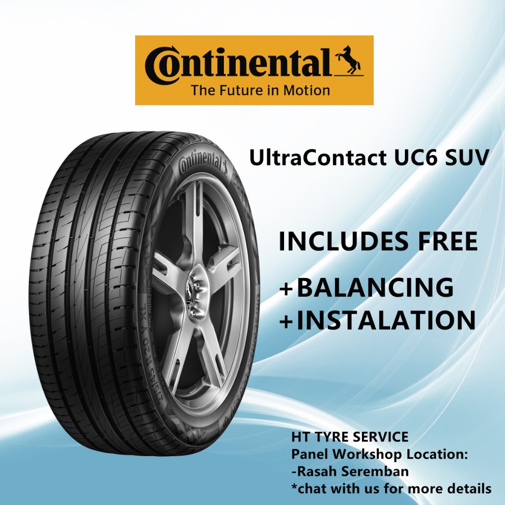 [Installation Available] CONTINENTAL UltraContact UC6 SUV 16 17 18 19 ...