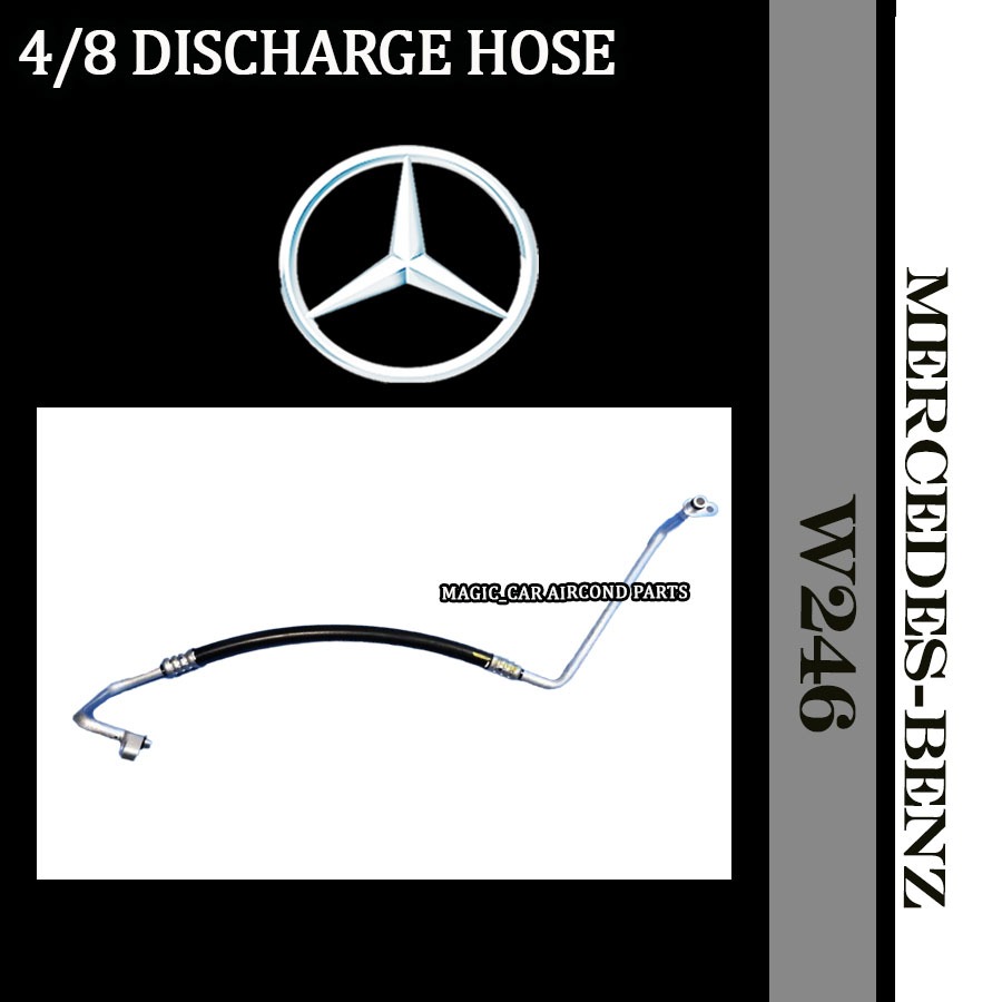 MERCEDES-BENZ W246 TAIWAN NEW 4/8 DISCHARGE HOSE (CAR AIRCOND SYSTEM ...