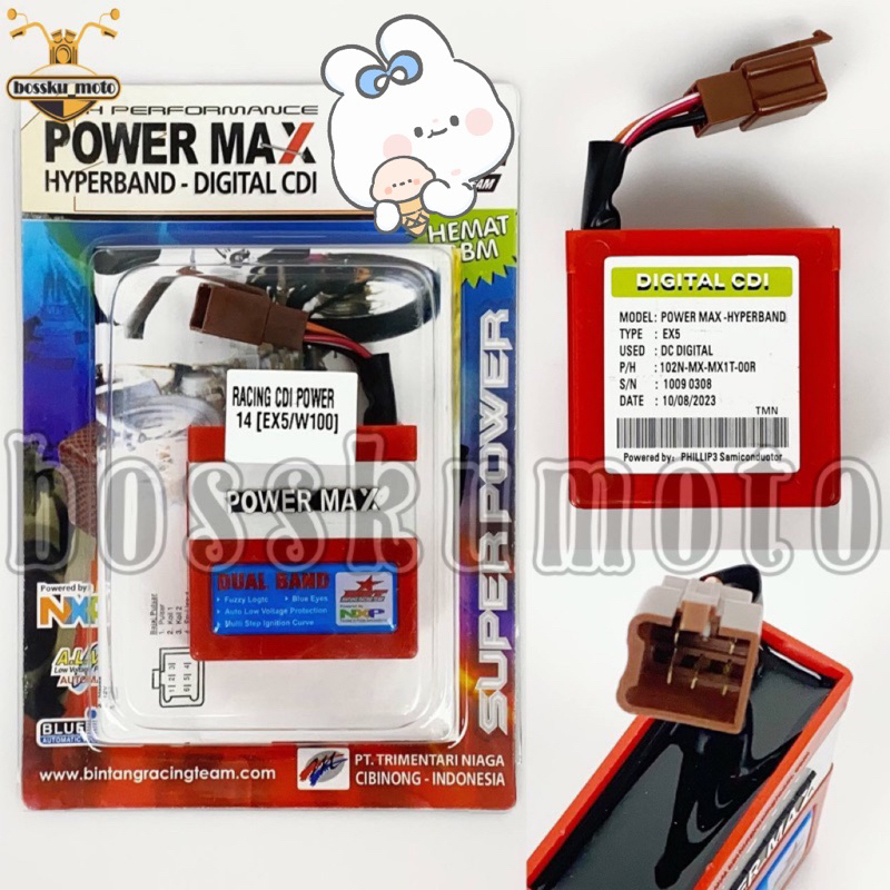 CDI RACING EX5 DREAM WAVE 100 100R KRISS100 CT100 POWER MAX HYPERBAND | Shopee Malaysia