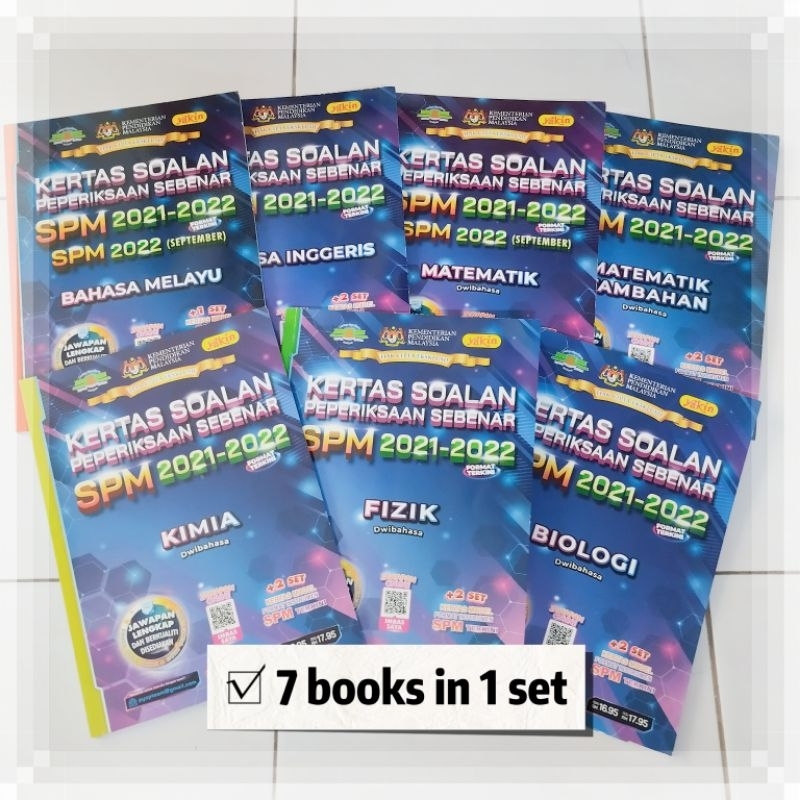 SPM Second Hand Past Year Trials Paper I Physics | Biology | Chemistry ...