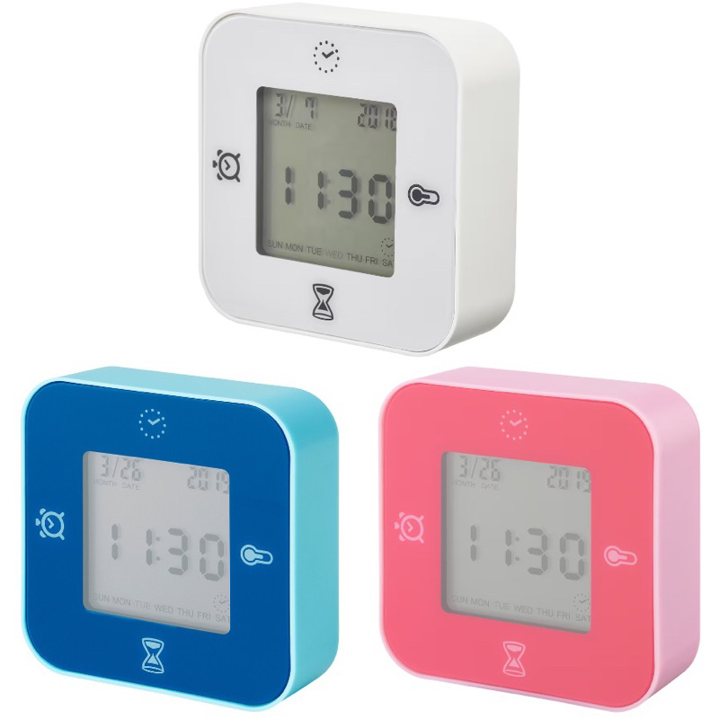 Ikea Klockis / Lottorp Alarm Clock Thermometer Timer , Jam Loceng | Shopee Malaysia