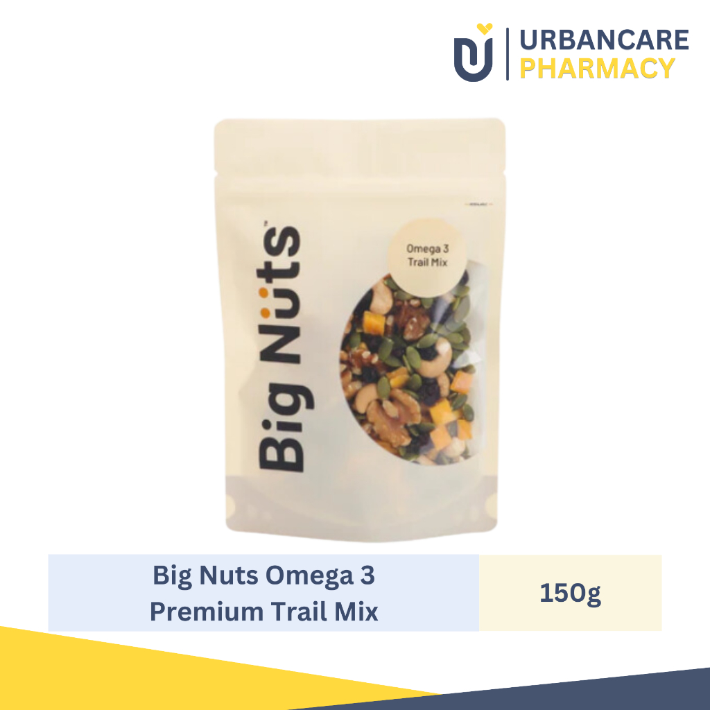 Big Nuts Omega 3 Premium Trail Mix 150g | Shopee Malaysia