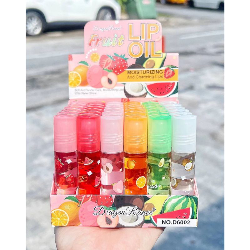 (Ready Stock) RM 1.00/1 PCS Fruit 🍓🍑 Lip oil moisturizing and Charming lips 👄 | Shopee Malaysia