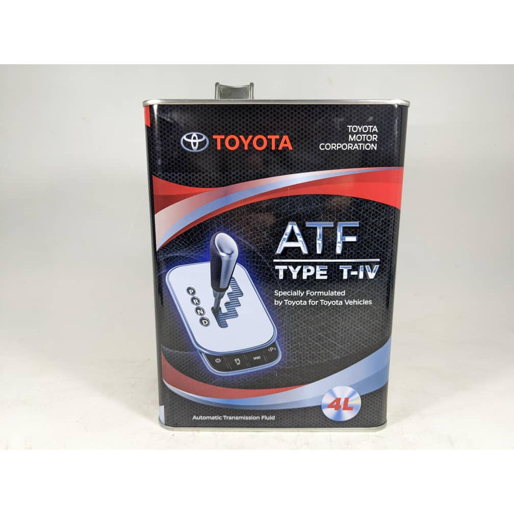 ORIGINAL Toyota Automatic Transmission Fluid ATF Type T-IV 4 Liters for ...