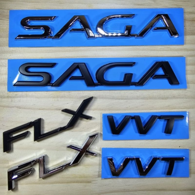 SAGA Emblem Logo Sticker Proton Saga Flx Saga VVT car emblems logo ...