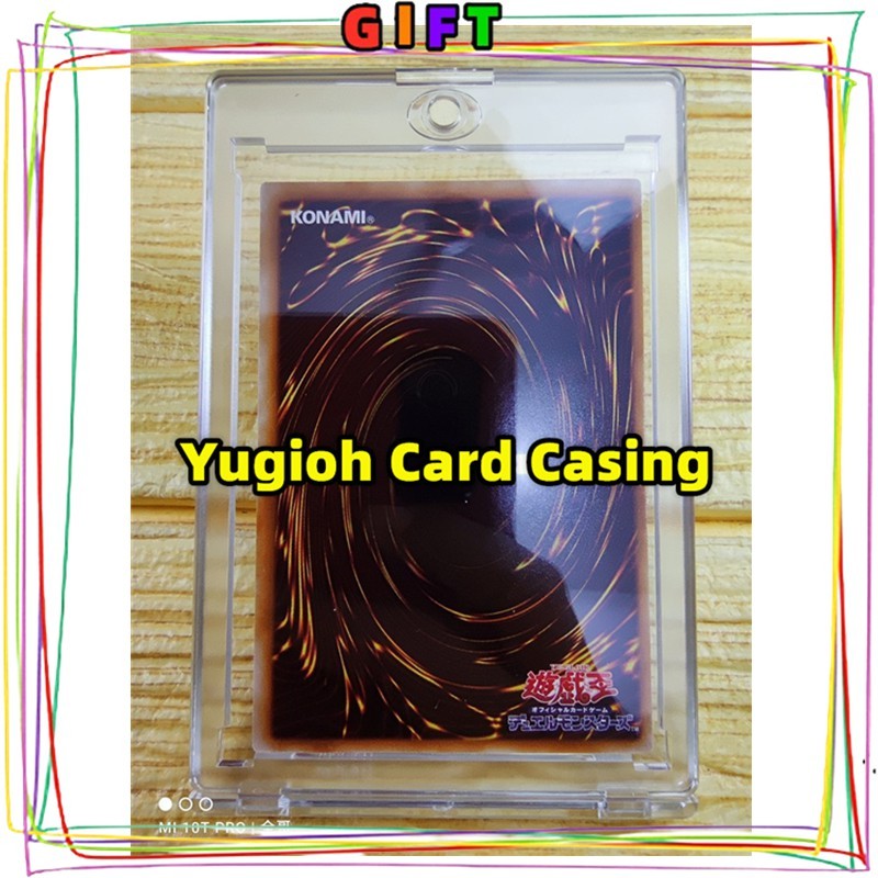 Yugioh Card Case 35PT Sarung Kad | TCG Magnetic Card Holder PTCG | Acrylic Casing | 全哥游戏王卡砖 D65 ...