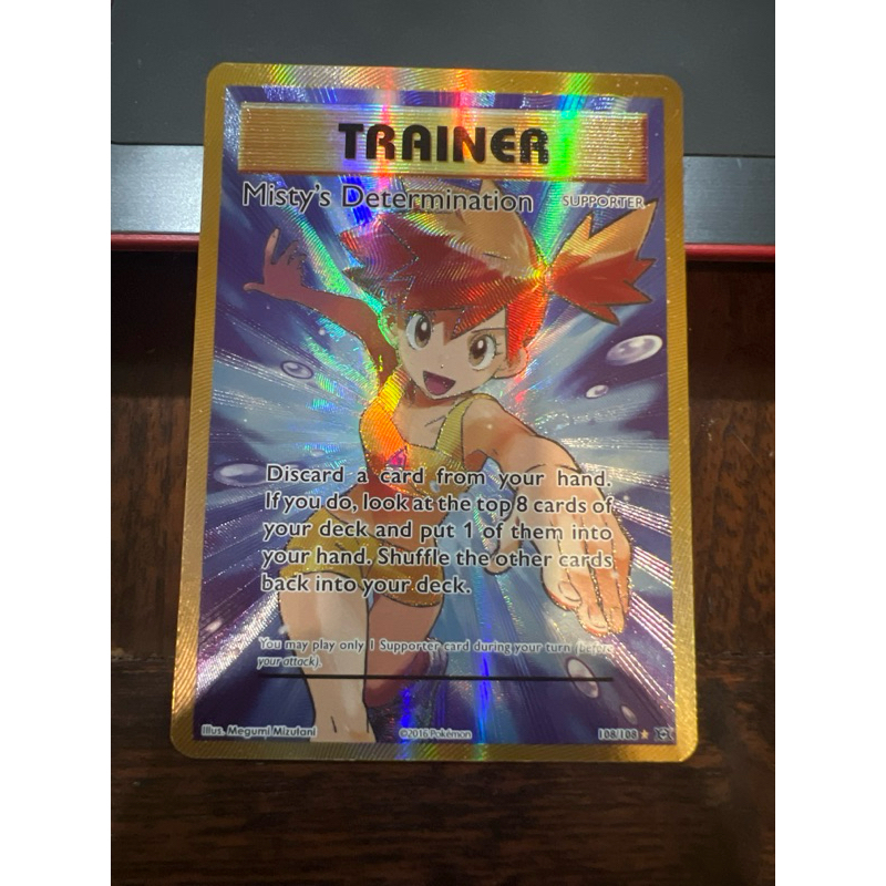 Pokemon Tcg - Misty Determination Full art trainer | Shopee Malaysia