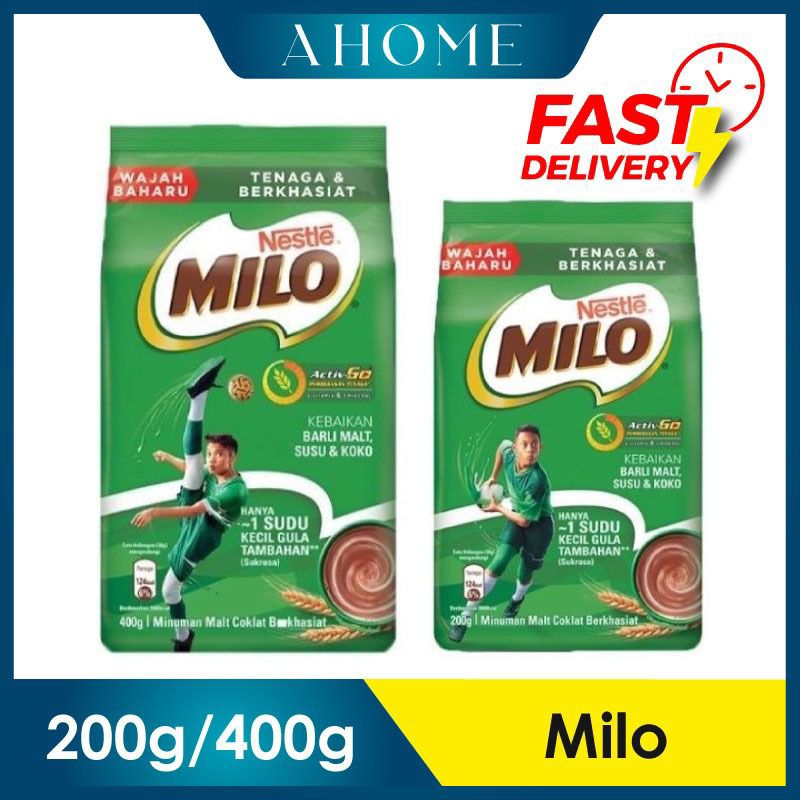 Nestle Milo Active-Go Drink (200g/400g) | Shopee Malaysia