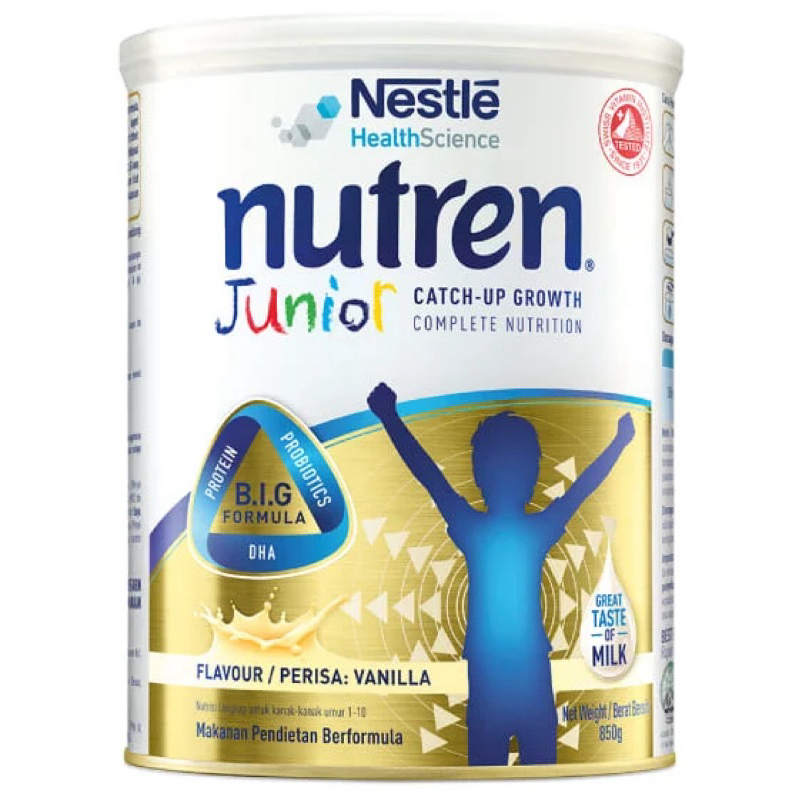 Nutren Junior Catch-Up Growth Complete Nutrition 850G | Shopee Malaysia
