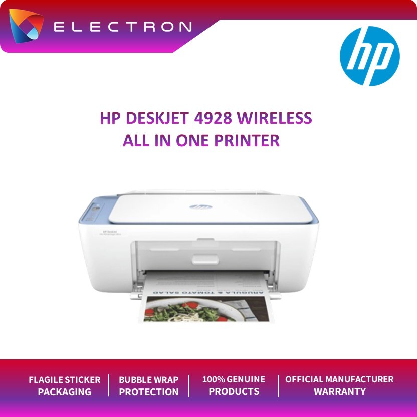 HP DeskJet Ink Advantage Ultra 4928 All-in-One Printer | Shopee Malaysia