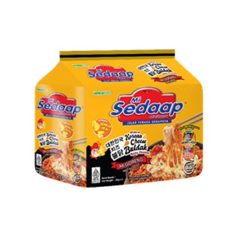 Mi Sedaap Goreng Asli / SOTO / Cheese / Korean Spicy / Korean Spicy ...