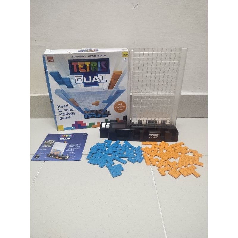 TETRIS Dual - Board Game. Head To Head Strategy Game By Goliath ...