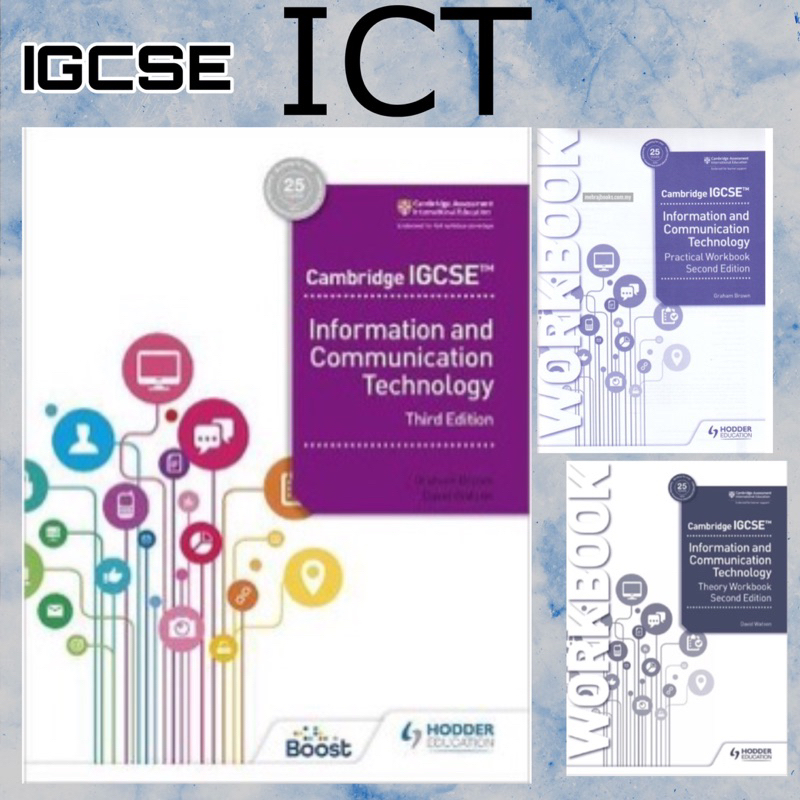 PRINTED BOOK / IGCSE ICT Information Communication Technology Textbook ...