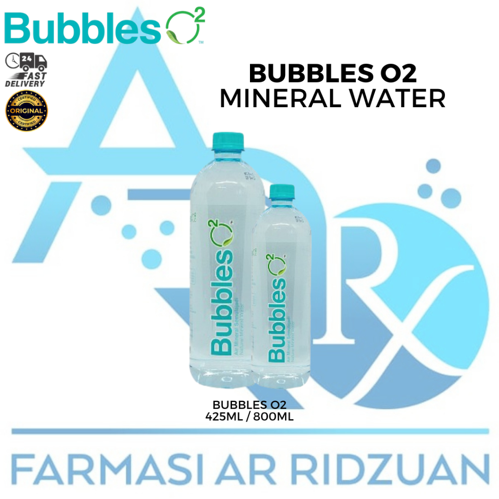 Bubbles o2 Mineral Water 425ml / 800ml | Shopee Malaysia