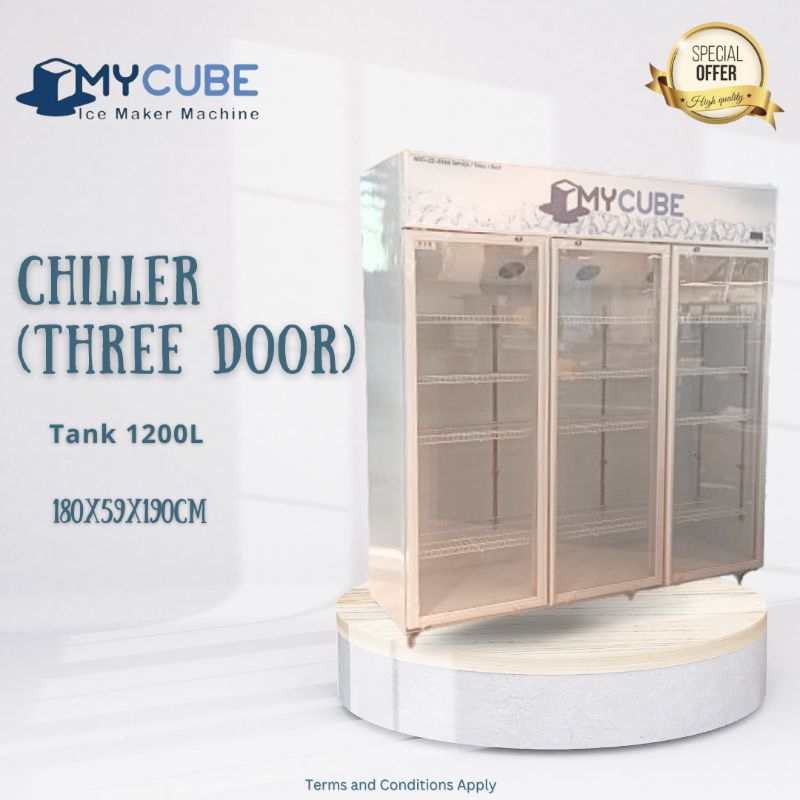 [Ready Stock] MY CUBE Chiller Freezer (THREE DOOR) | Shopee Malaysia