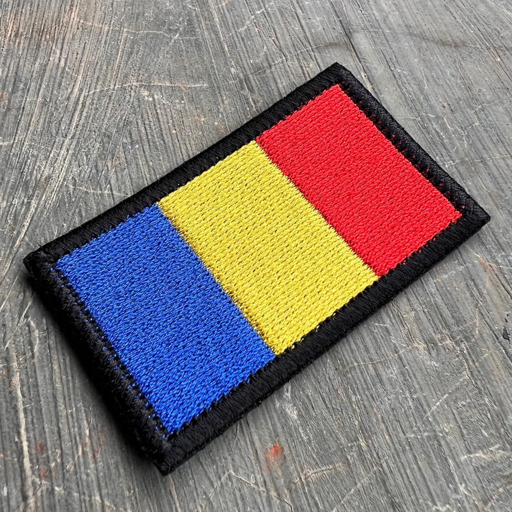 Flag Romania Embroidered | Shopee Malaysia