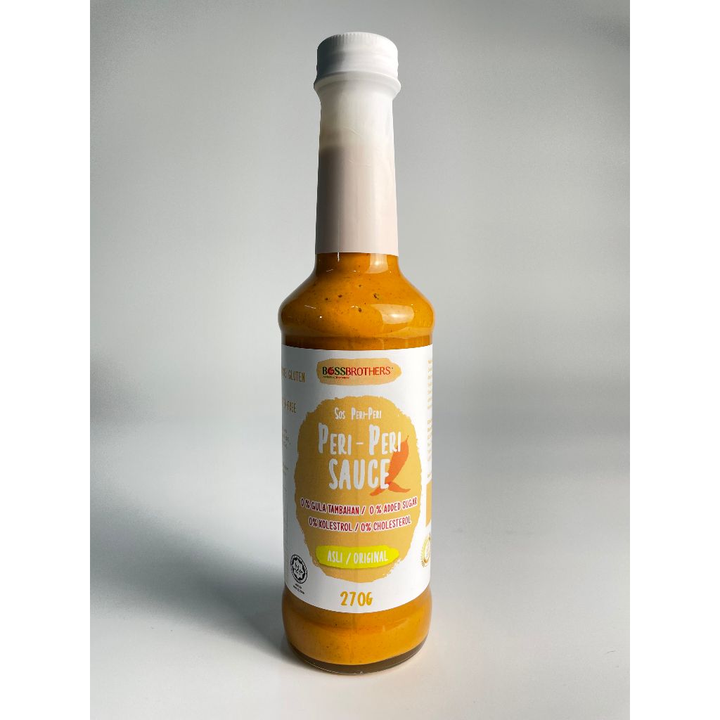[Keto] BOSSBROTHERS Halal Original Peri-Peri Sauce Cili Peri-peri ...
