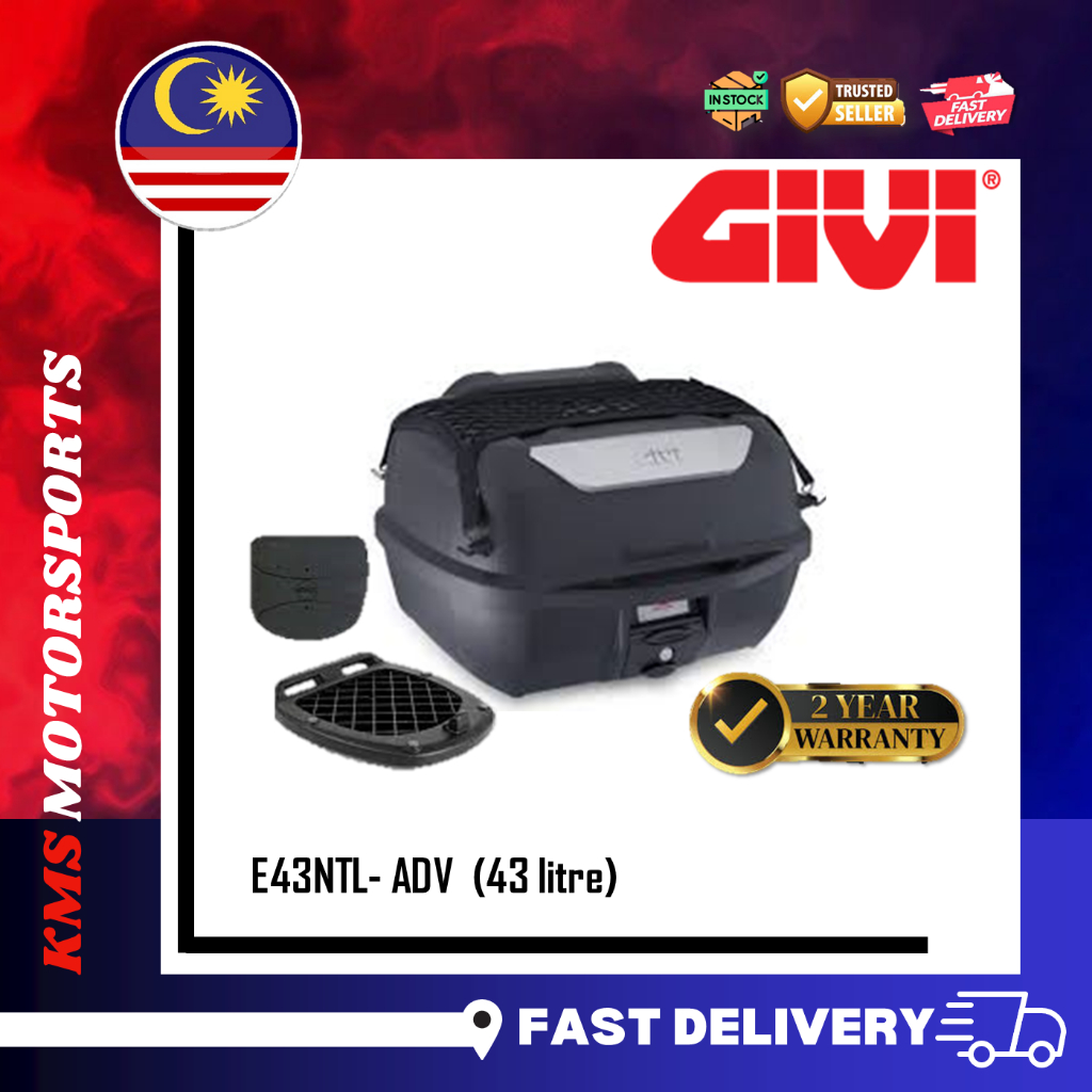 GIVI BOX E43 NTL- ADV BOX GIVI (GIVI) | Shopee Malaysia