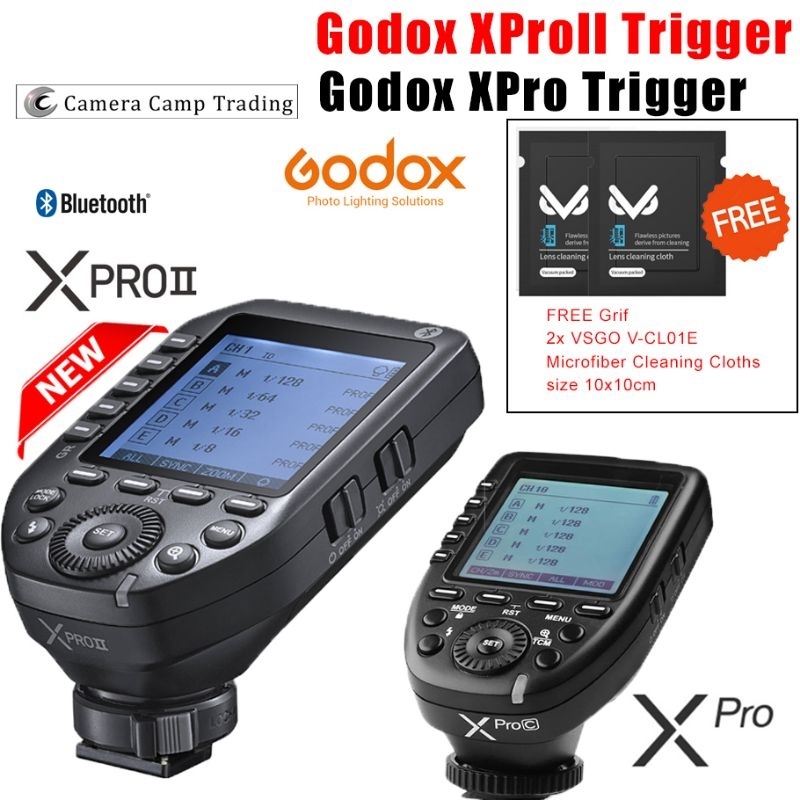 Godox XPro & XPro II ( NEW ) TTL Wireless Flash Trigger | Shopee Malaysia