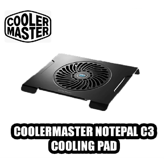 Cooler Master Notepal X3 | Support up to 15" laptop | Shopee Malaysia