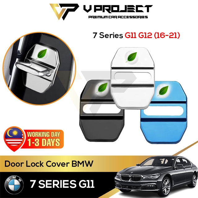 7 Series G11 G12 Door Lock Cover Protector Stainless Steel Car Door ...