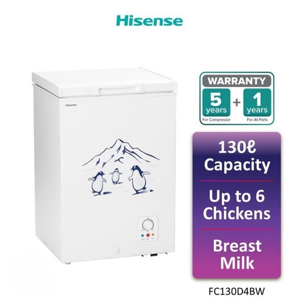 ELBA/MECK/SHARP/HISENSE/ ISONIC CHEST FREEZER 80L/100L/128L/130L READY STOCK PETI SEJUK BEKU ...