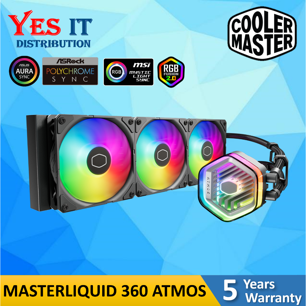 Cooler Master MasterLiquid 240 Atmos ARGB / 360 Atmos ARGB / ML360R RGB ... Cooler Master MasterLiquid 240 Atmos ARGB / 360 Atmos ARGB / ML360R RGB ...